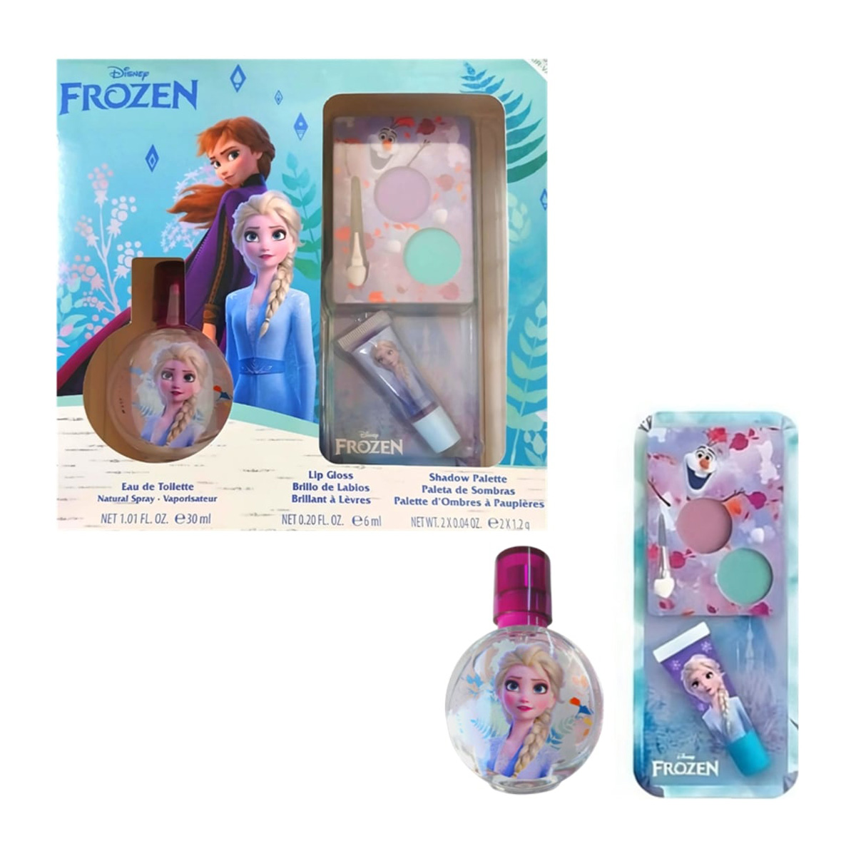 AIR-VAL FROZEN GIFT SET – LIPGLOSS + SHADOW PALETTE – isisters